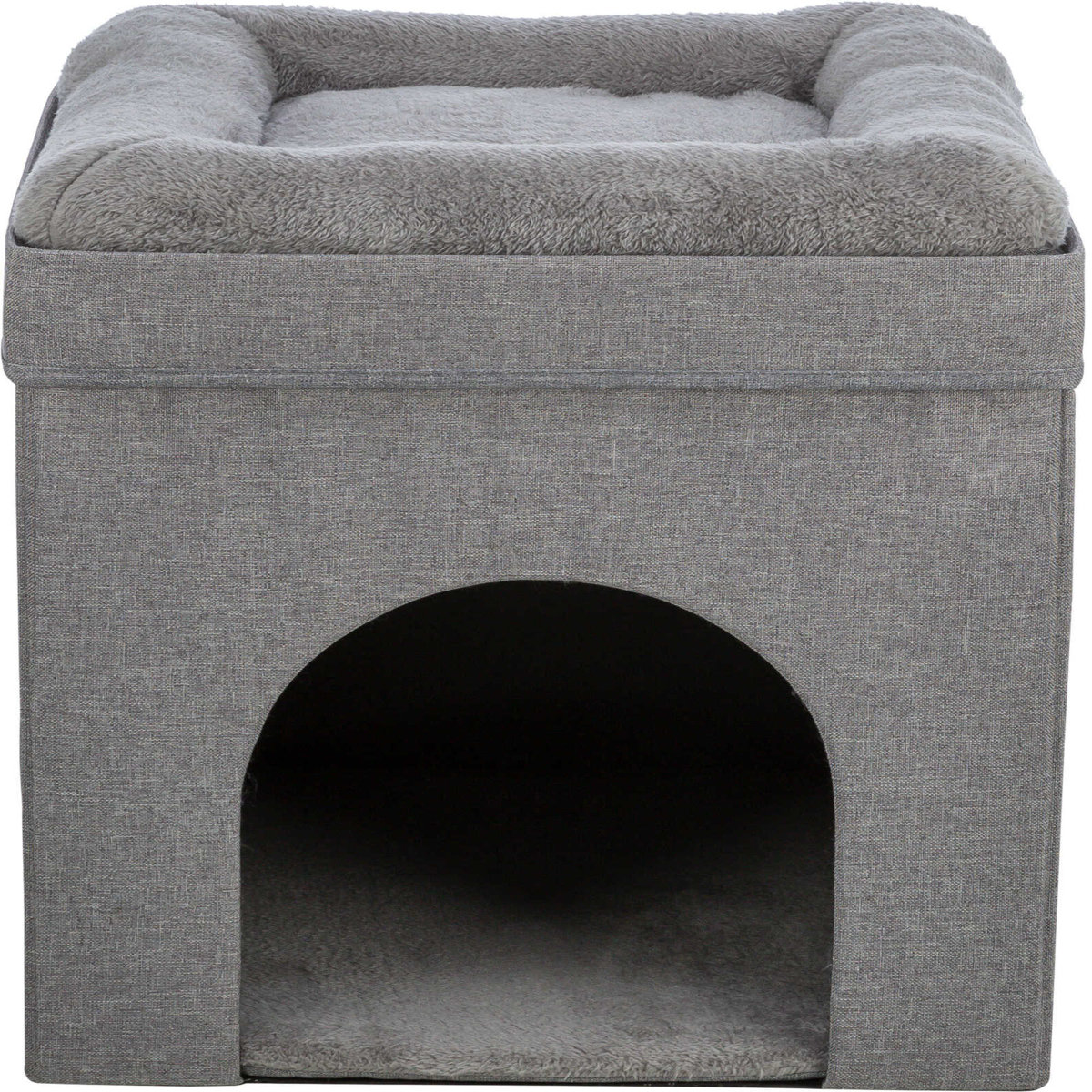 TRIXIE Crazy Cube Stackable Cat Condo, Indoor Cat House with Scratching ...