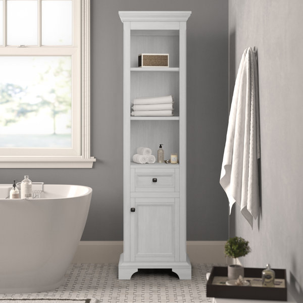 Craft+Main Ellery Freestanding Linen Cabinet | Wayfair