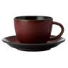 Luzerne Rustic Crimson Teacup 6 Oz By Luzerne (Case Of 24) (Porcelain ...