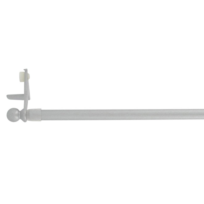Evideco Café Rod Adjustable Single Curtain Rod & Reviews | Wayfair