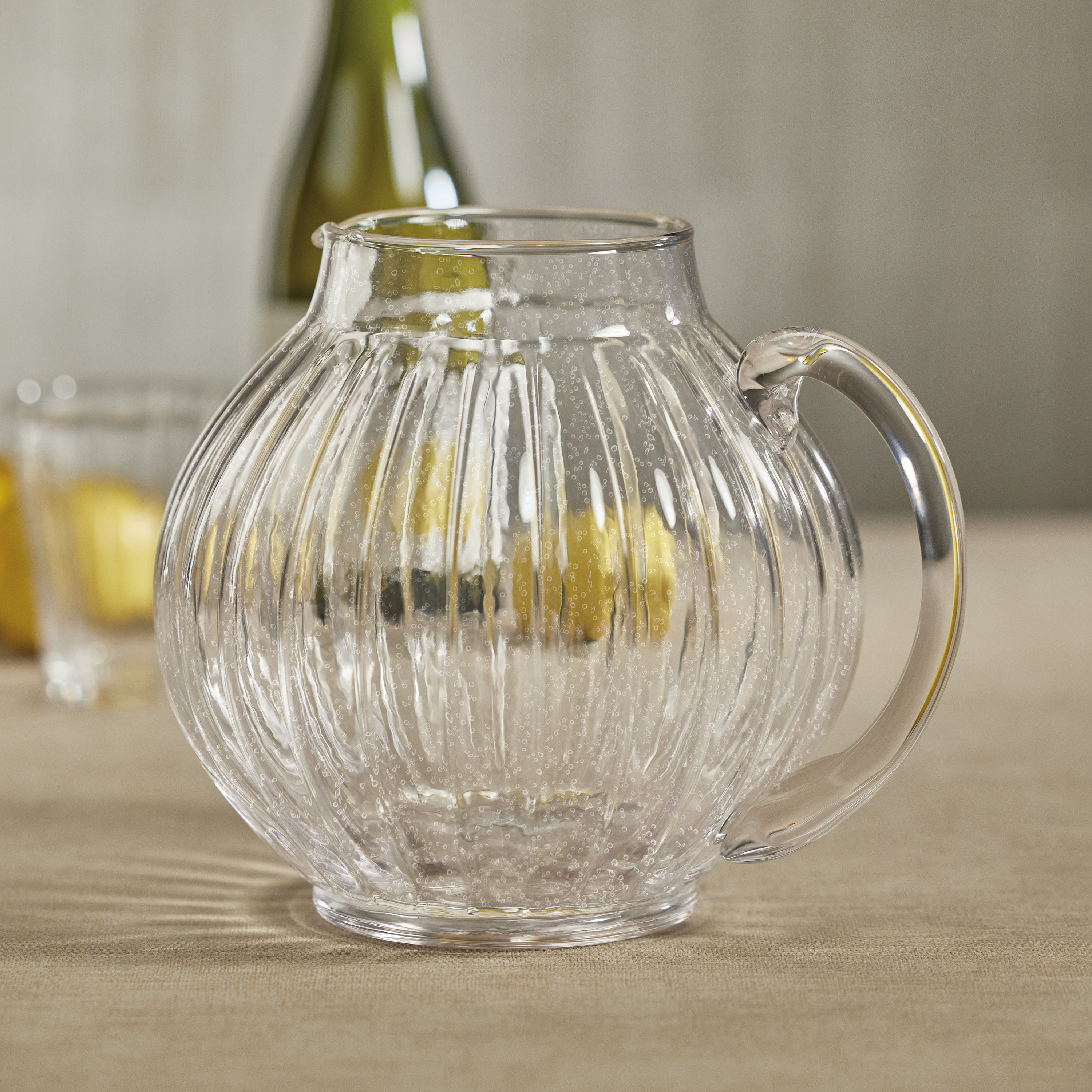 Birch Lane™ Braunste Bubble Glass Pitcher - Wayfair Canada
