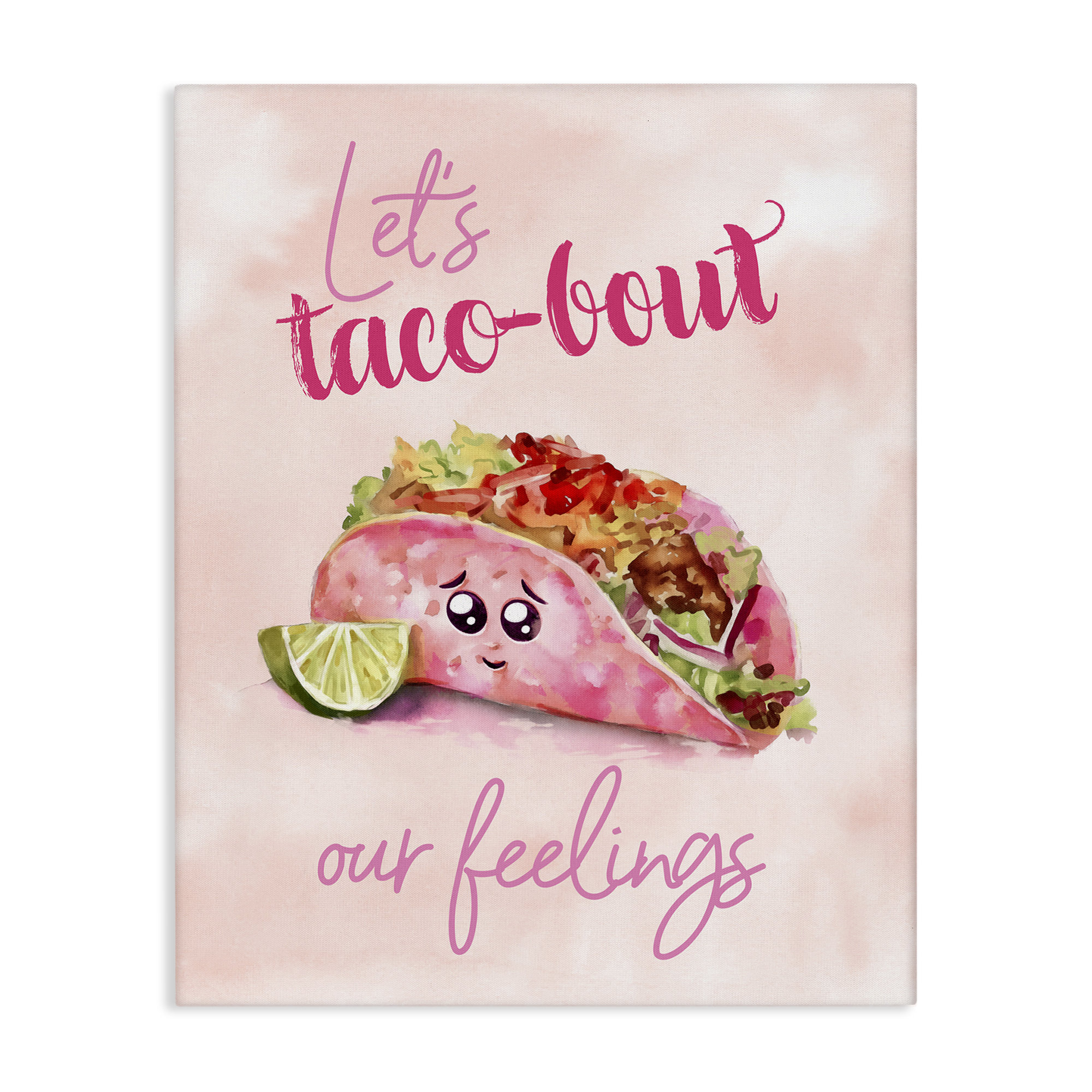 Trinx Taco-Bout Our Feelings Canvas Wall Art by Ziwei Li | Wayfair