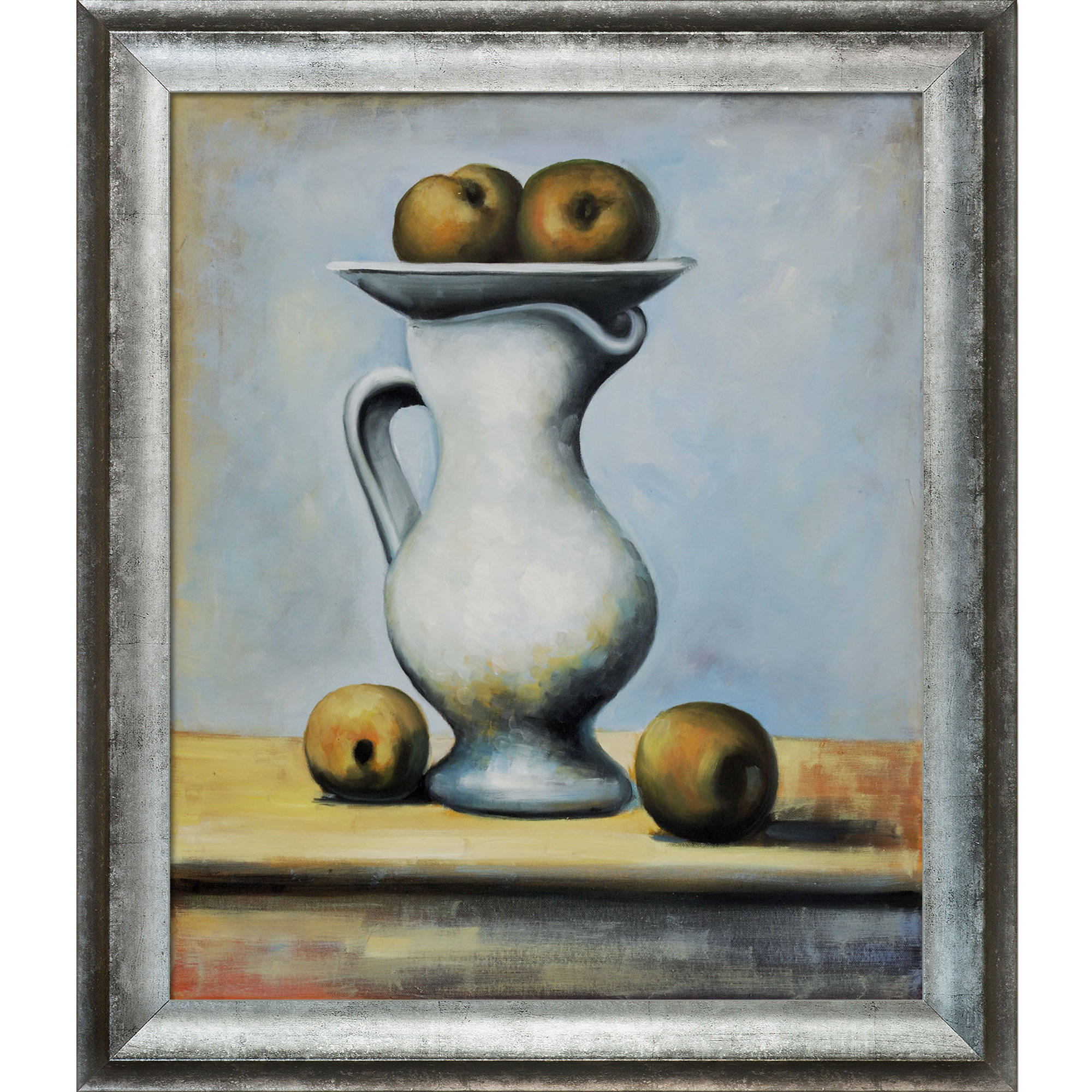 Overstock Art Still Life with Pitcher and Apples by Pablo Picasso ...