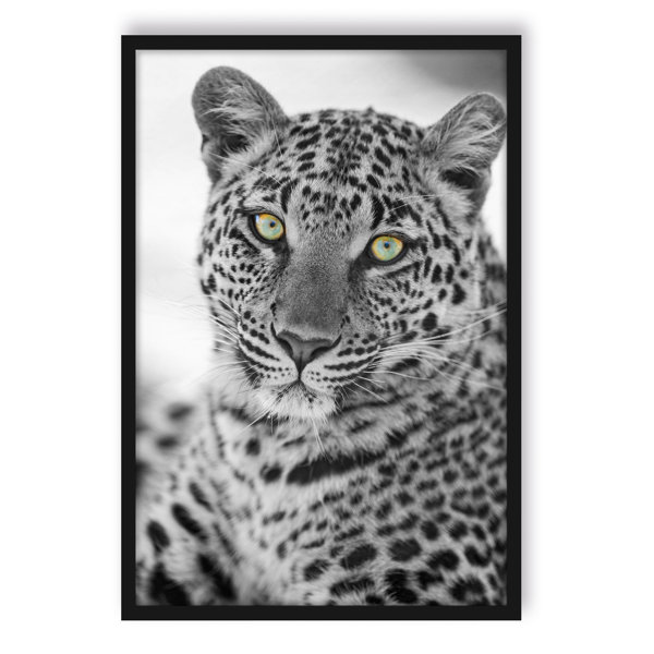 Latitude Run Beautiful Leopard - Single Picture Frame Print | Wayfair.co.uk