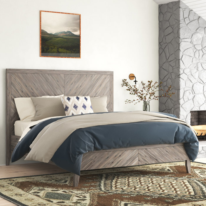 Sand & Stable Tristian Solid Wood Platform Bed & Reviews | Wayfair