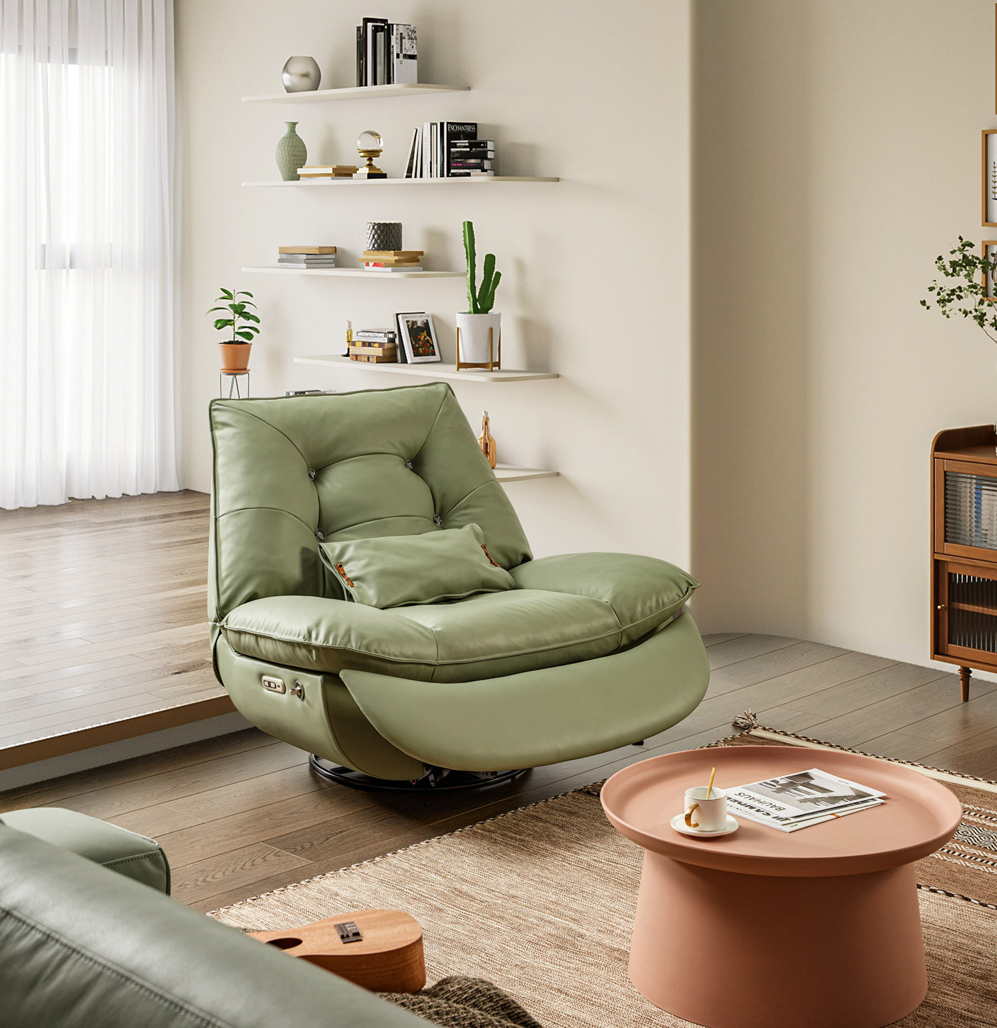 Hokku Designs Smart Multifunction Recliner Chair Electric for Living ...