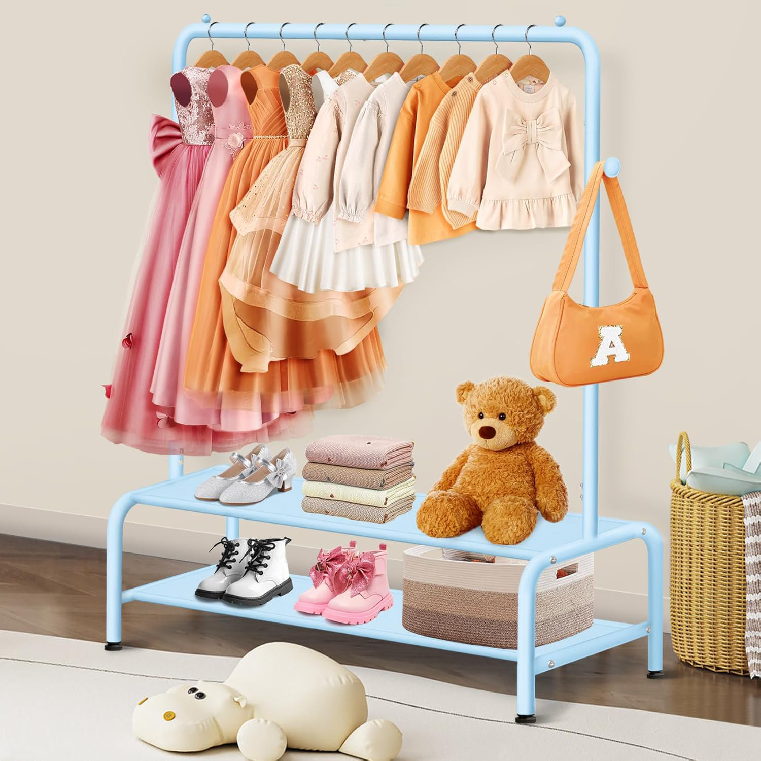 Isabelle & Max™ Kids Clothing Rack - Dress Up Clothes Storage Racks ...