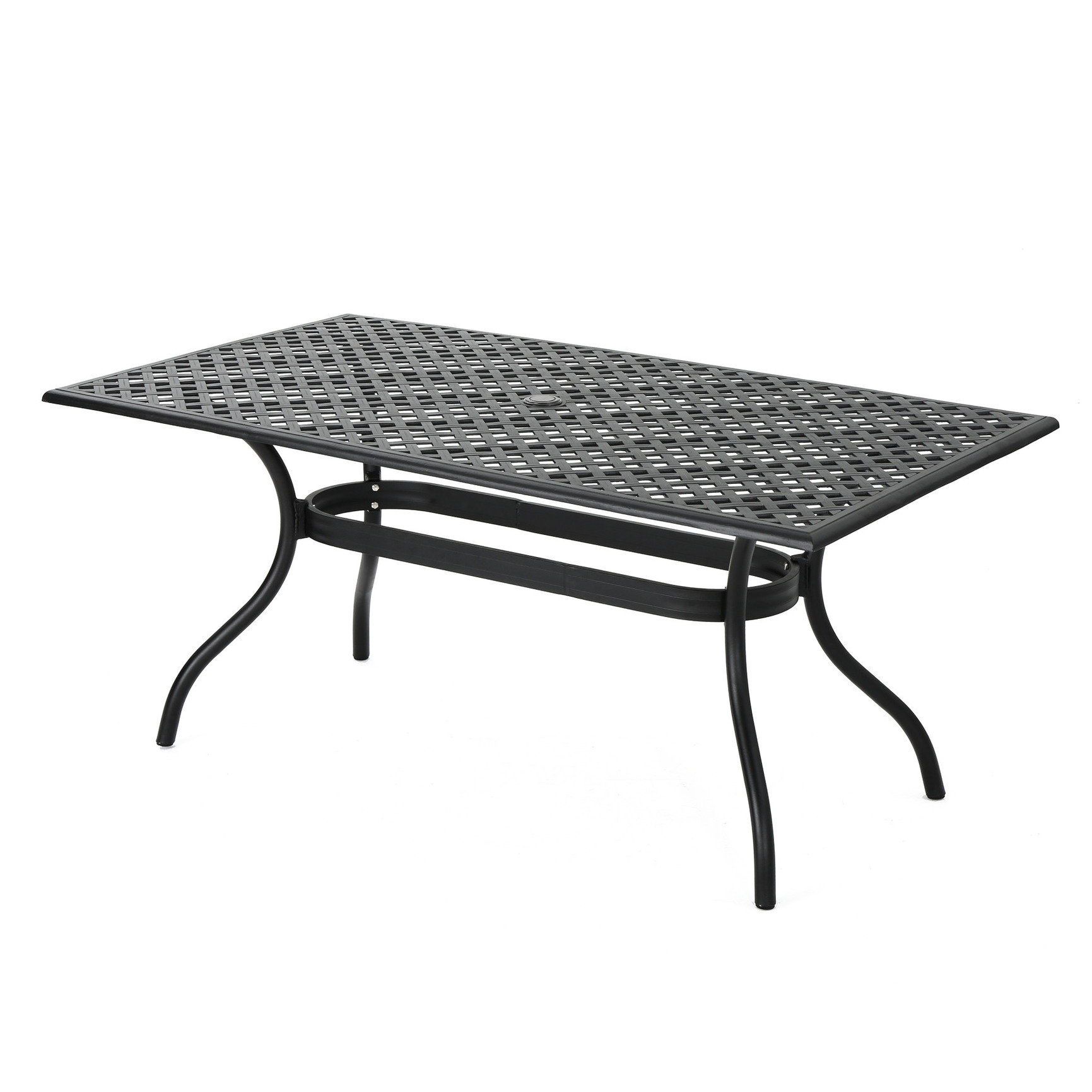 Astoria Grand Outdoor Rectangle Table - Aluminium With Lovely Cast ...