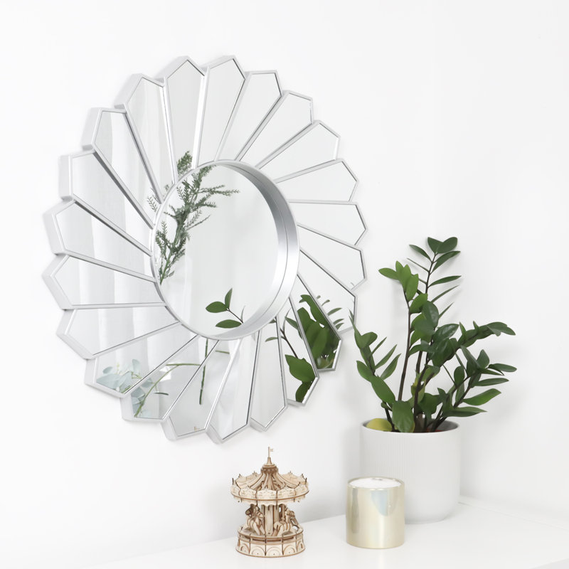 Wrought Studio Mangesh Geometrical Parallelogram Accent Mirror ...