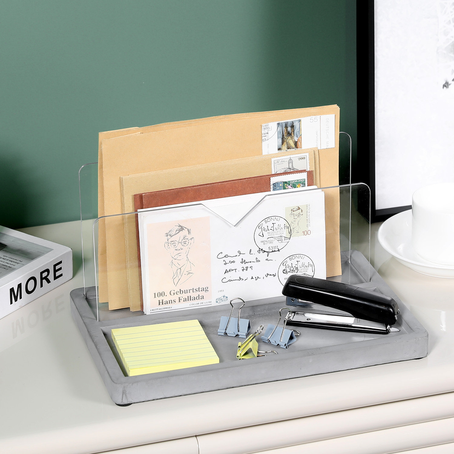 Inbox Zero Mackinzie Office Desk Accessories Organizer - Wayfair Canada