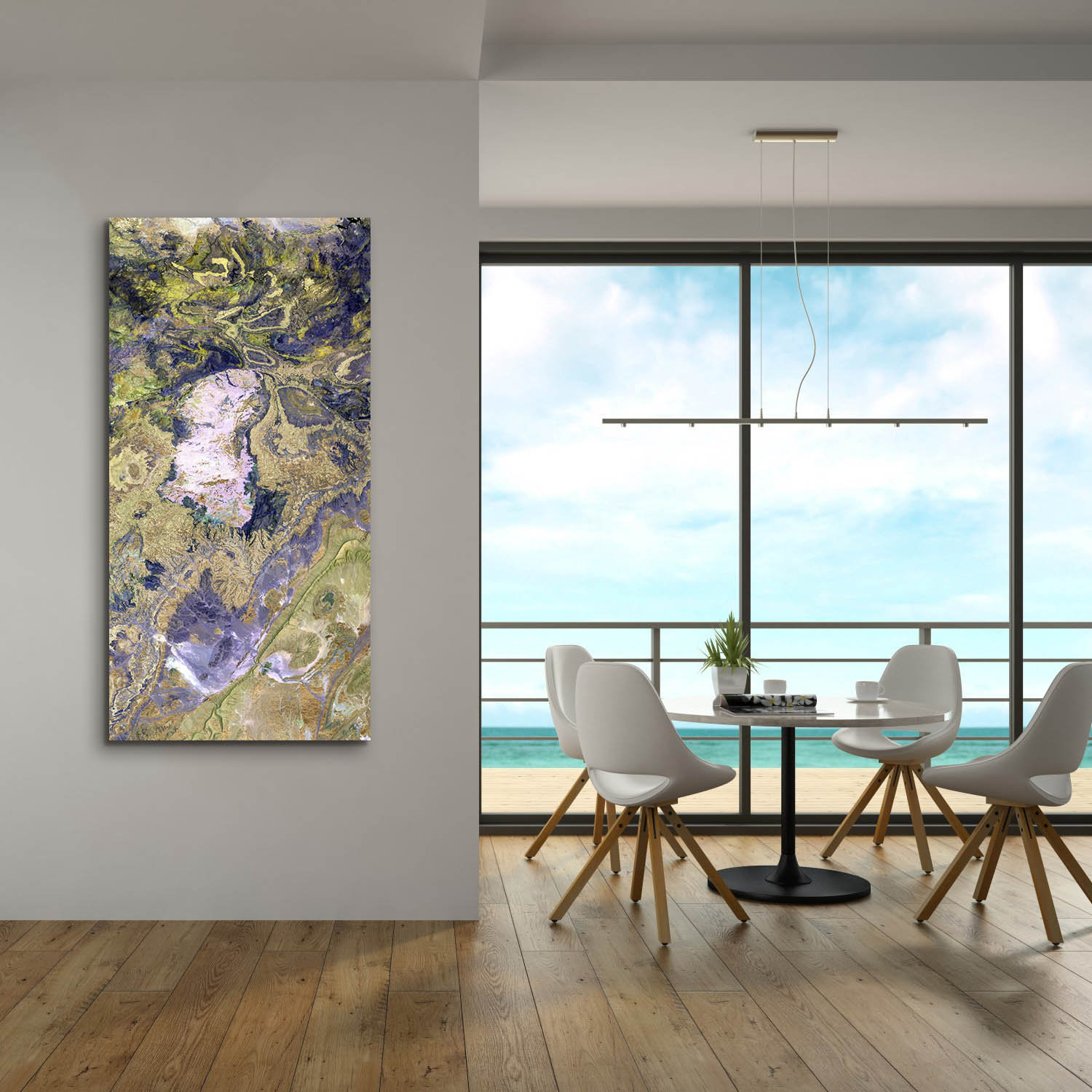 Epic Art 'Atlas Mountains 1' by Alicia Ludwig Acrylic Glass Wall Art ...