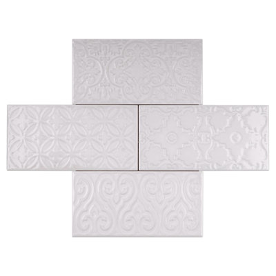 embossed tiles