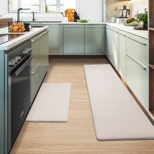 Beige Kitchen Mats You'll Love | Wayfair