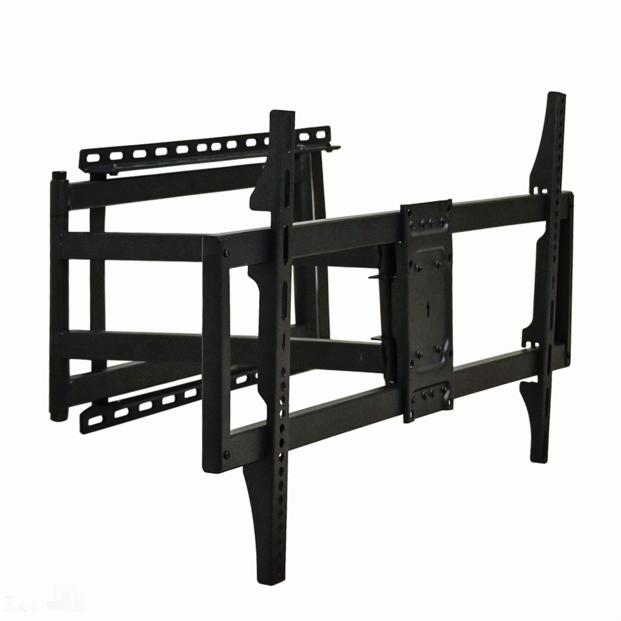 17 Stories Versatile TV Wall Mount with Adjustable Dual Arms and ...
