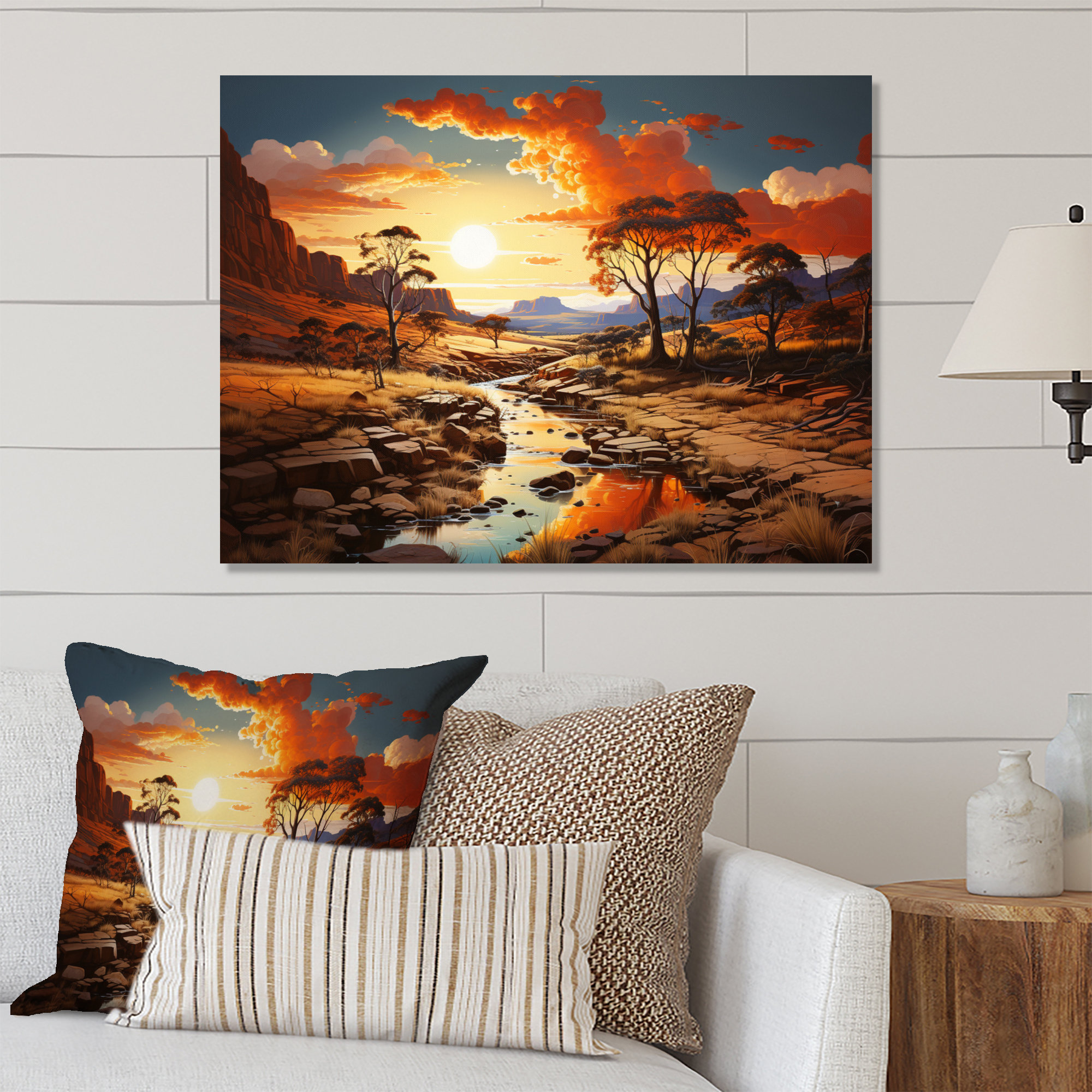 Latitude Run® Australia Outback Wonder III - Landscapes Print on Metal ...