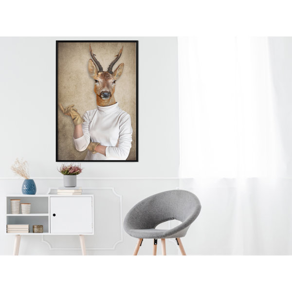 East Urban Home " Animal Alter Ego: Capreolus " | Wayfair