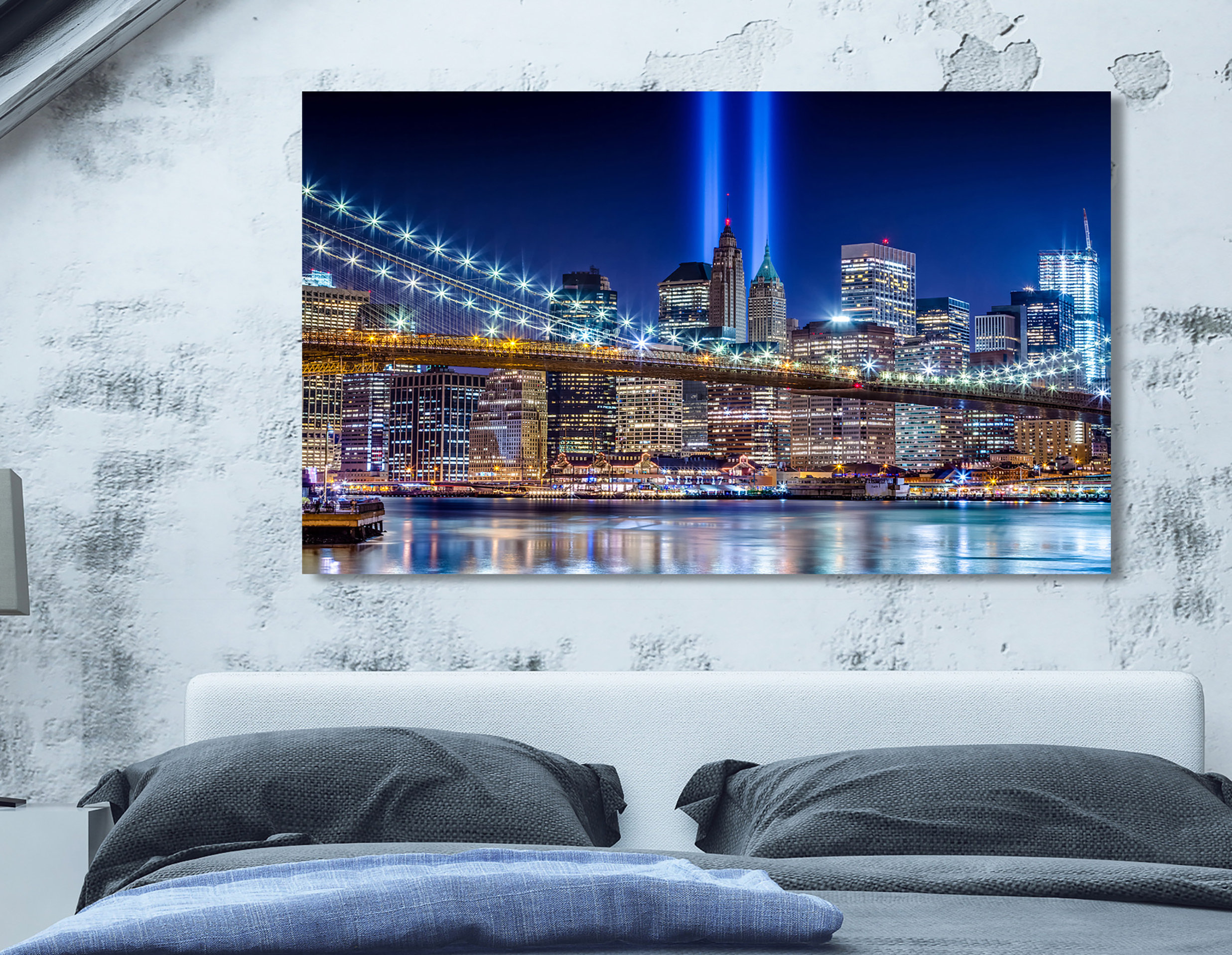 Picture Perfect International 'World Trade Center Lights Over Manhattan ...