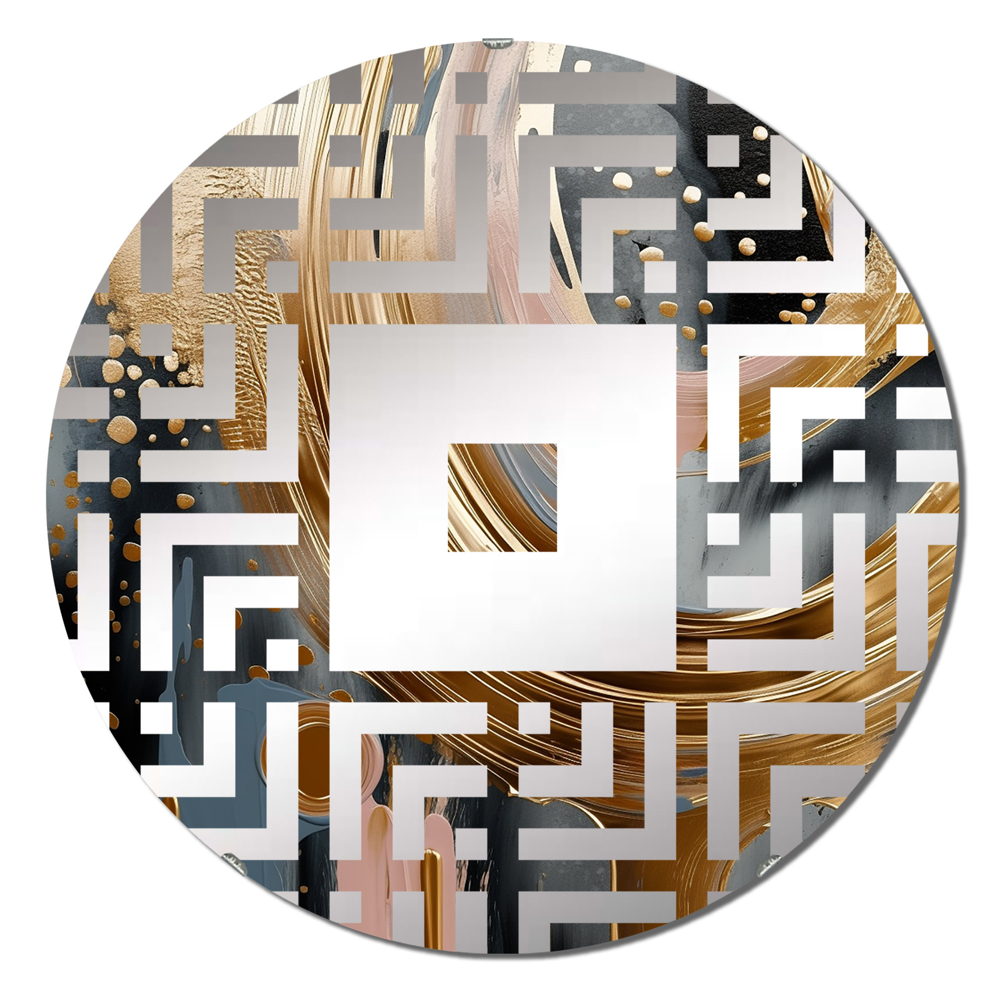 East Urban Home Zamiyah - Square Wall Mirror | Wayfair