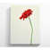 ClassicLiving Single Red Gerbera - Wrapped Canvas Print | Wayfair.co.uk