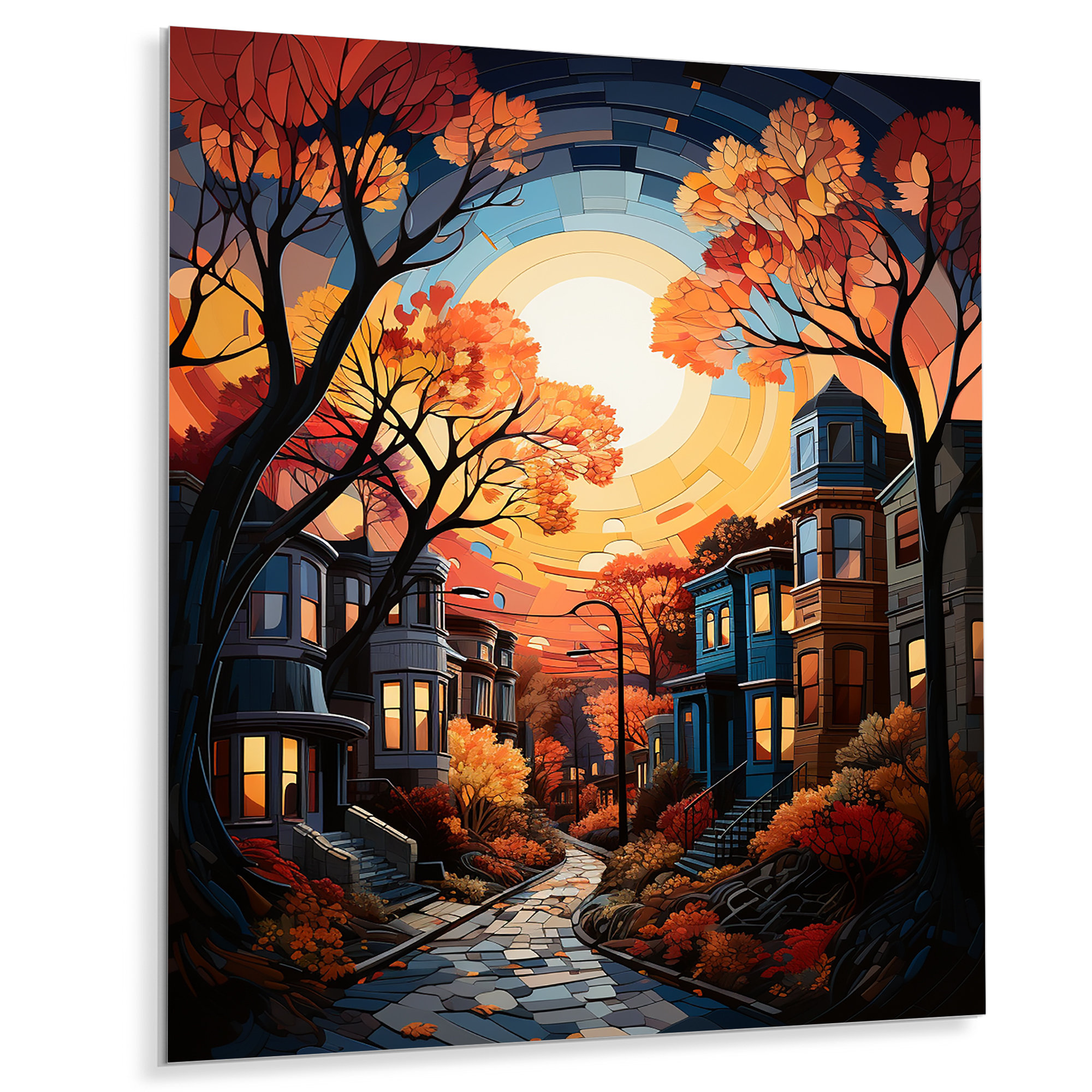 Red Barrel Studio® Harlem Renaissance Revival V - Cityscapes Metal Wall ...