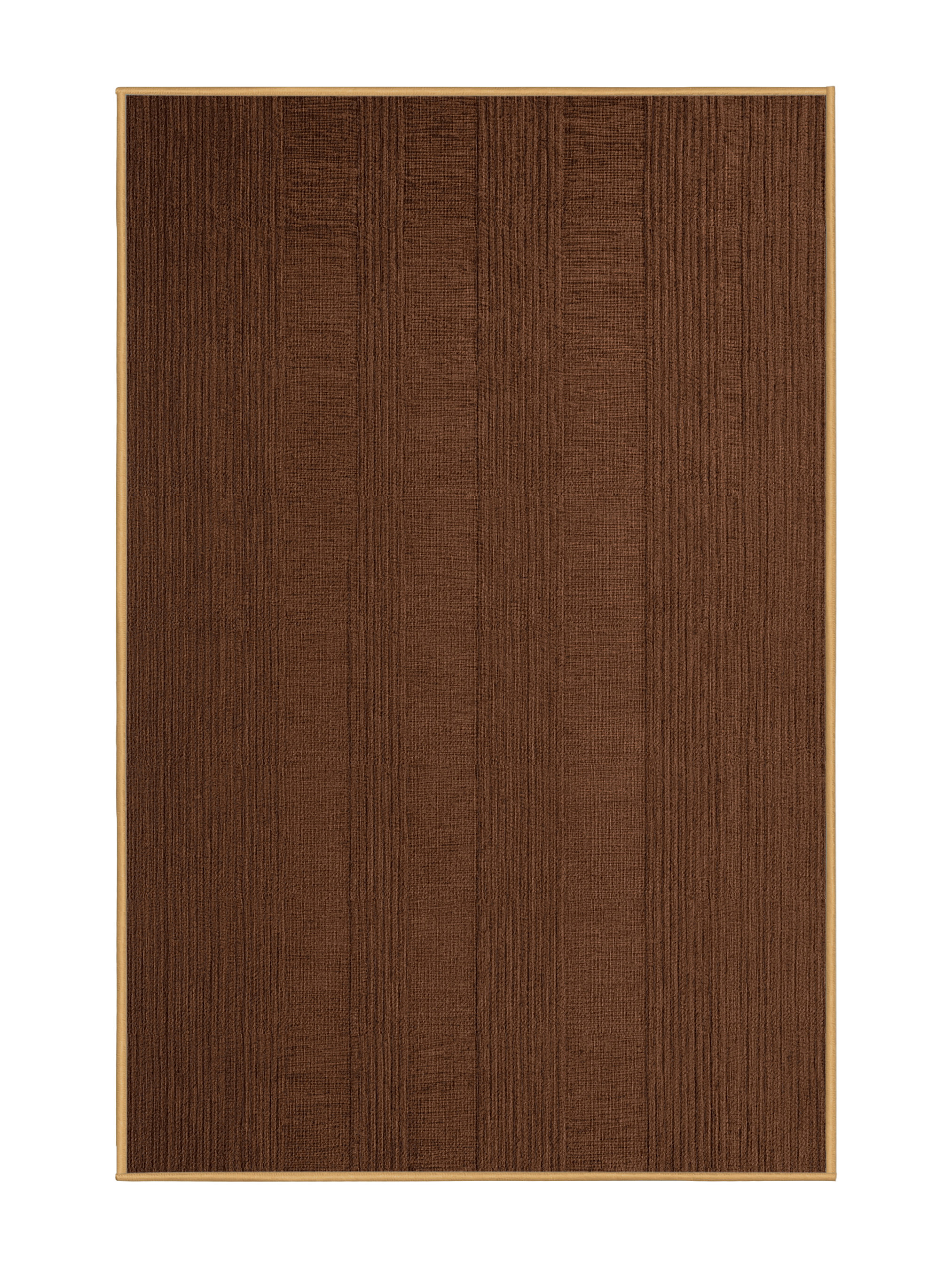 Hokku Designs Machine Washable Solid Brown Area Rug | Wayfair