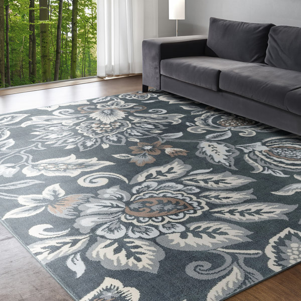 Canora Grey Almus Floral Rug & Reviews | Wayfair
