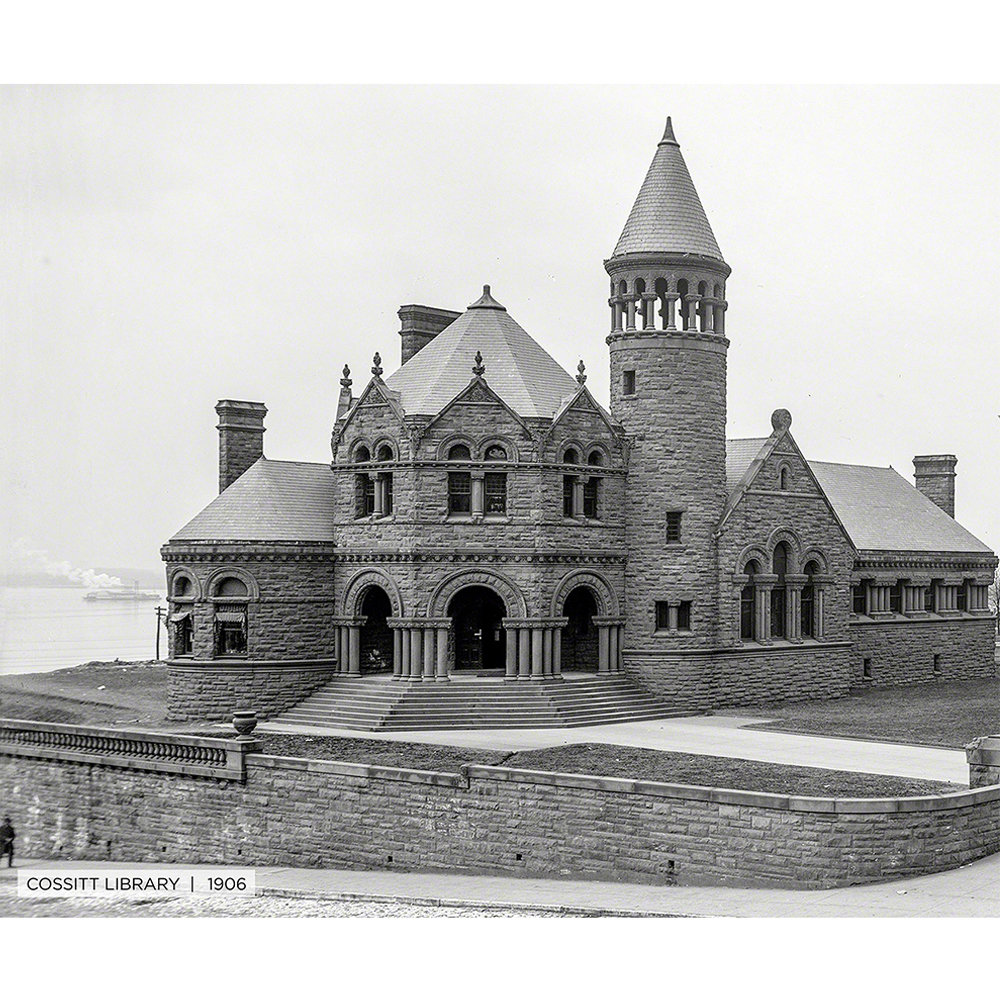 Ebern Designs Cossitt Library, Historic Memphis - Wrapped Canvas ...