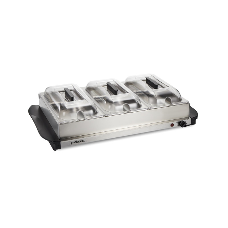 Proctor-Silex Triple Buffet Server & Reviews | Wayfair