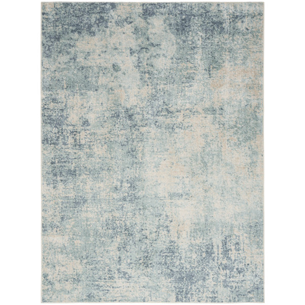 17 Stories Quantasia Washable Abstract Indoor Rug & Reviews | Wayfair