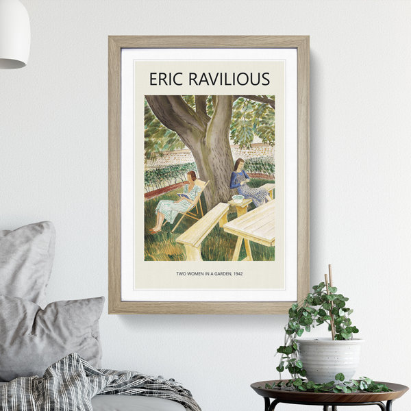 East Urban Home Resting by Eric Ravilious - Picture Frame Graphic Art ...