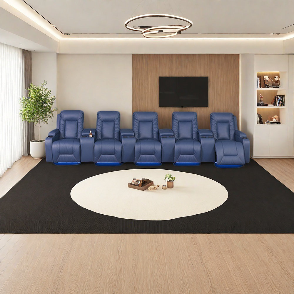 ANCOREY Private home cinema video room film sofa - Wayfair Canada