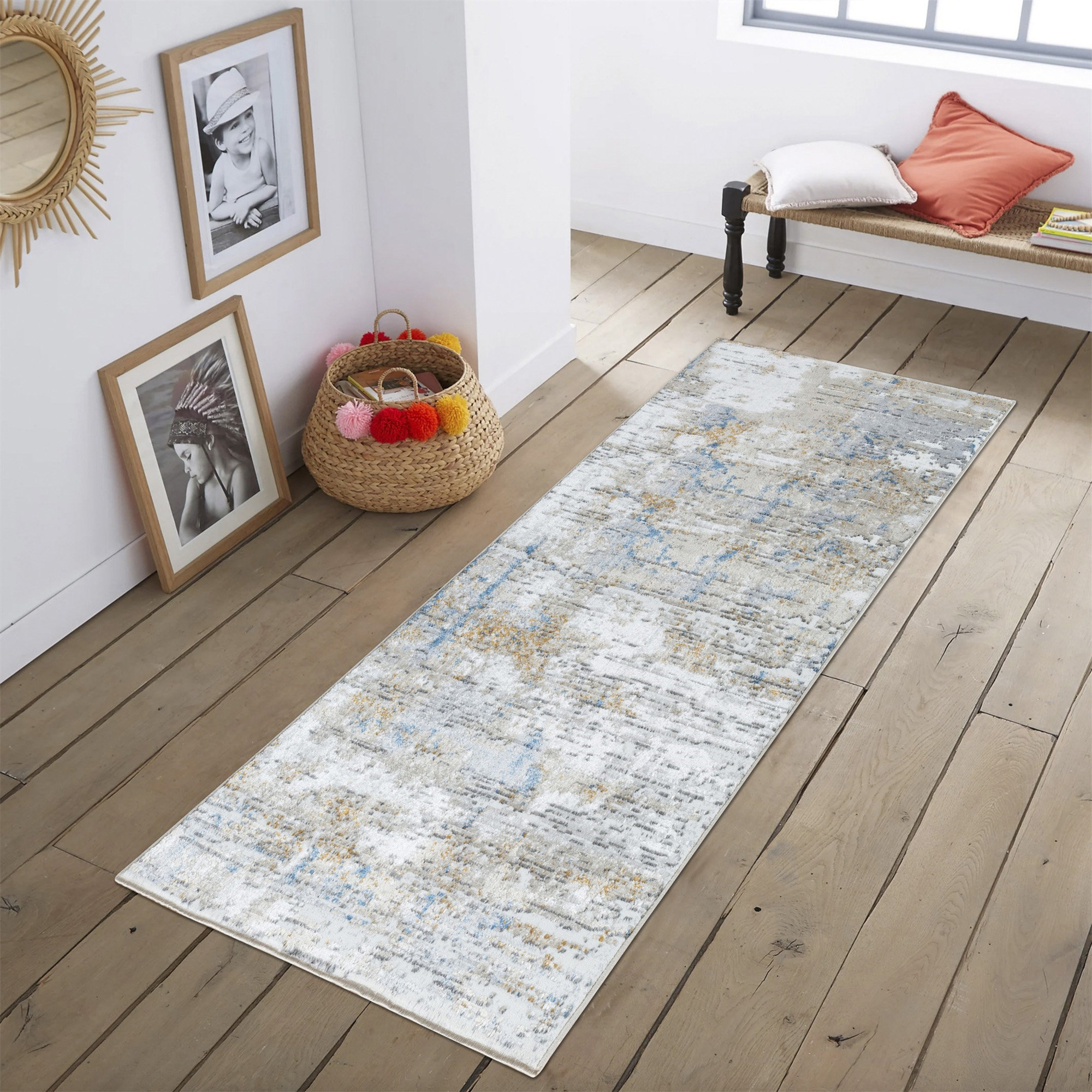 Latitude Run® Textures GC_ART2005 Multi Area Rug | Wayfair