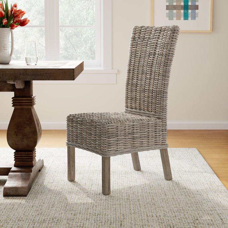 Birch Lane™ Parkstone Wicker Side Chair & Reviews | Wayfair