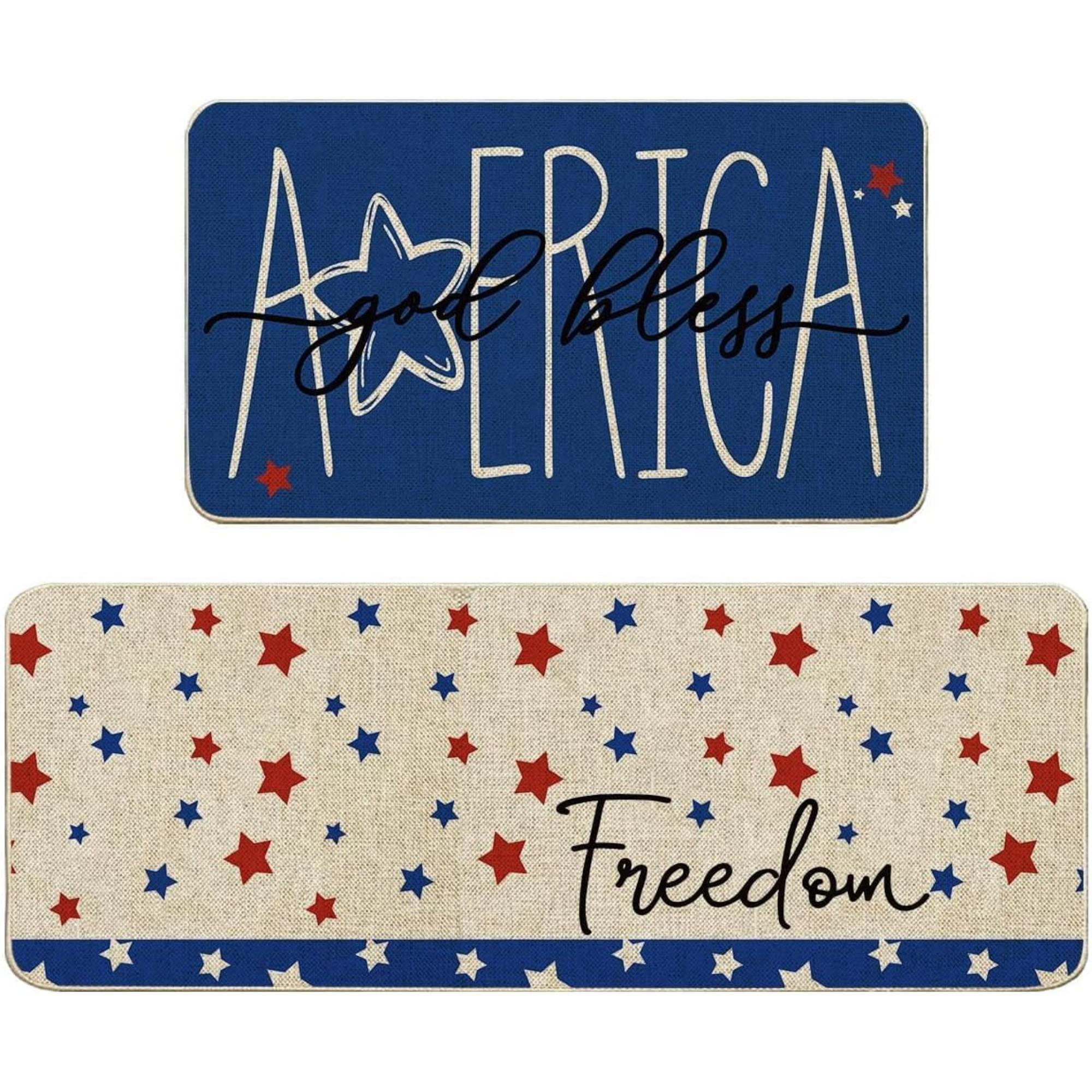The Holiday Aisle® Kaillum Non-Skid Kitchen Mat | Wayfair