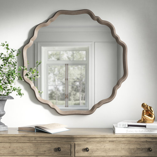 Large & Oversized Round Wall Mirrors You'll Love | Wayfair