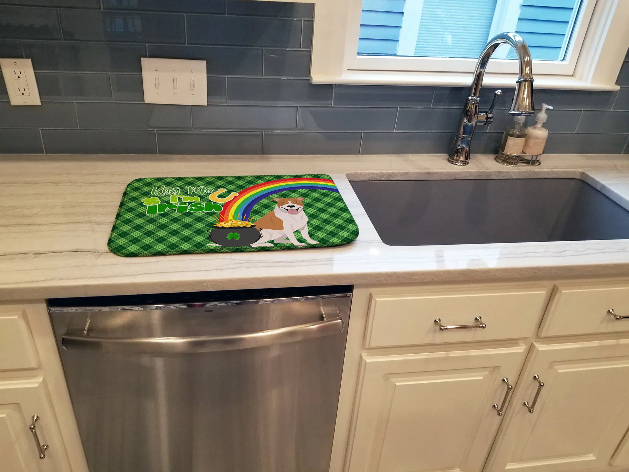 EvoNet Absorbent Dish Drying Mat With Polyester Surface & Pu Foam Layer ...