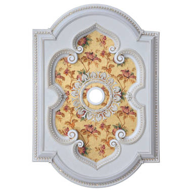 Rectangular Plaster Medallion