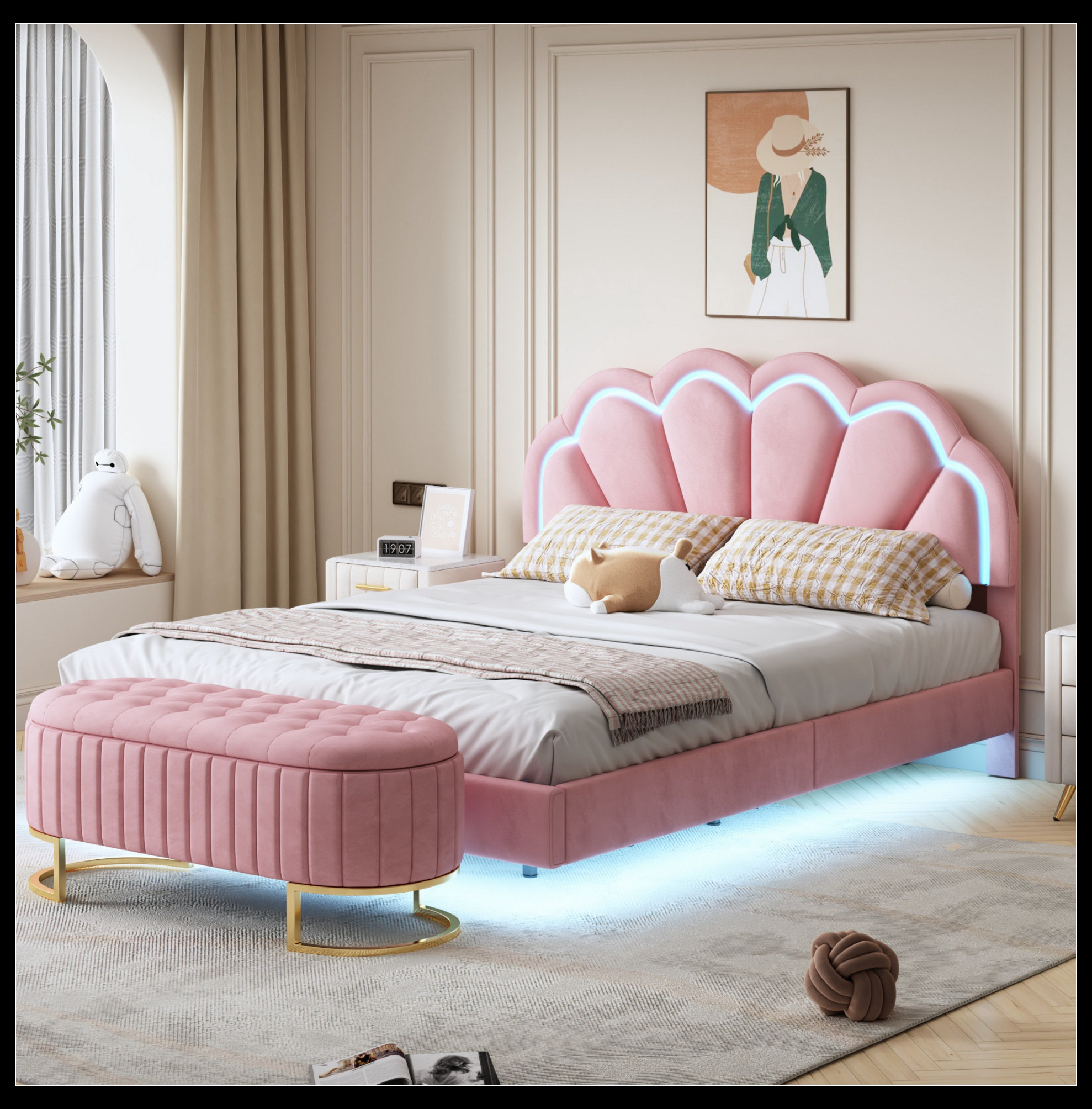 Wrought Studio™ Jonnetta 2 Piece Bedroom Set | Wayfair