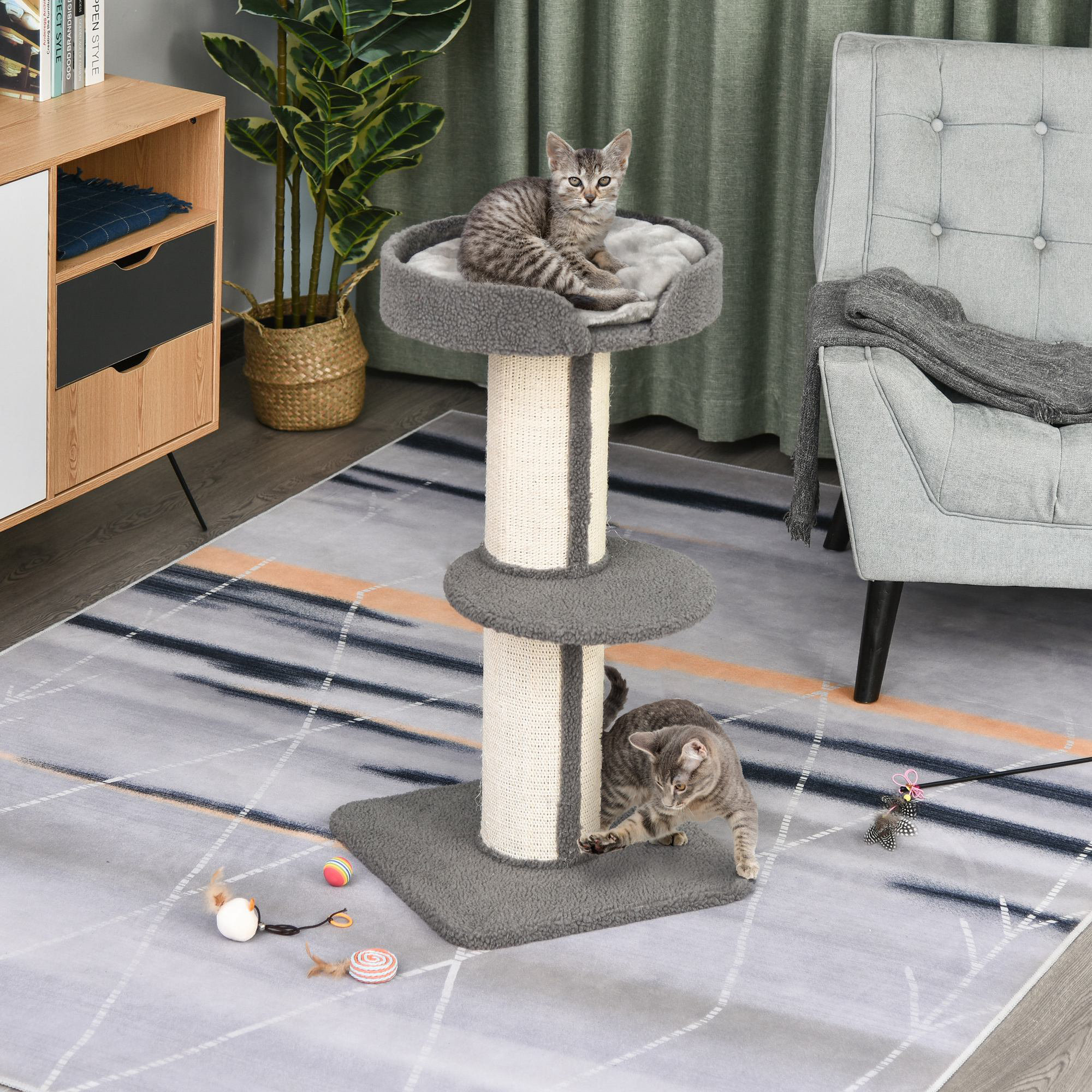 Tucker Murphy Pet™ Tucker Murphy Pet 36" Cat Tree Multi-Level Kitty ...