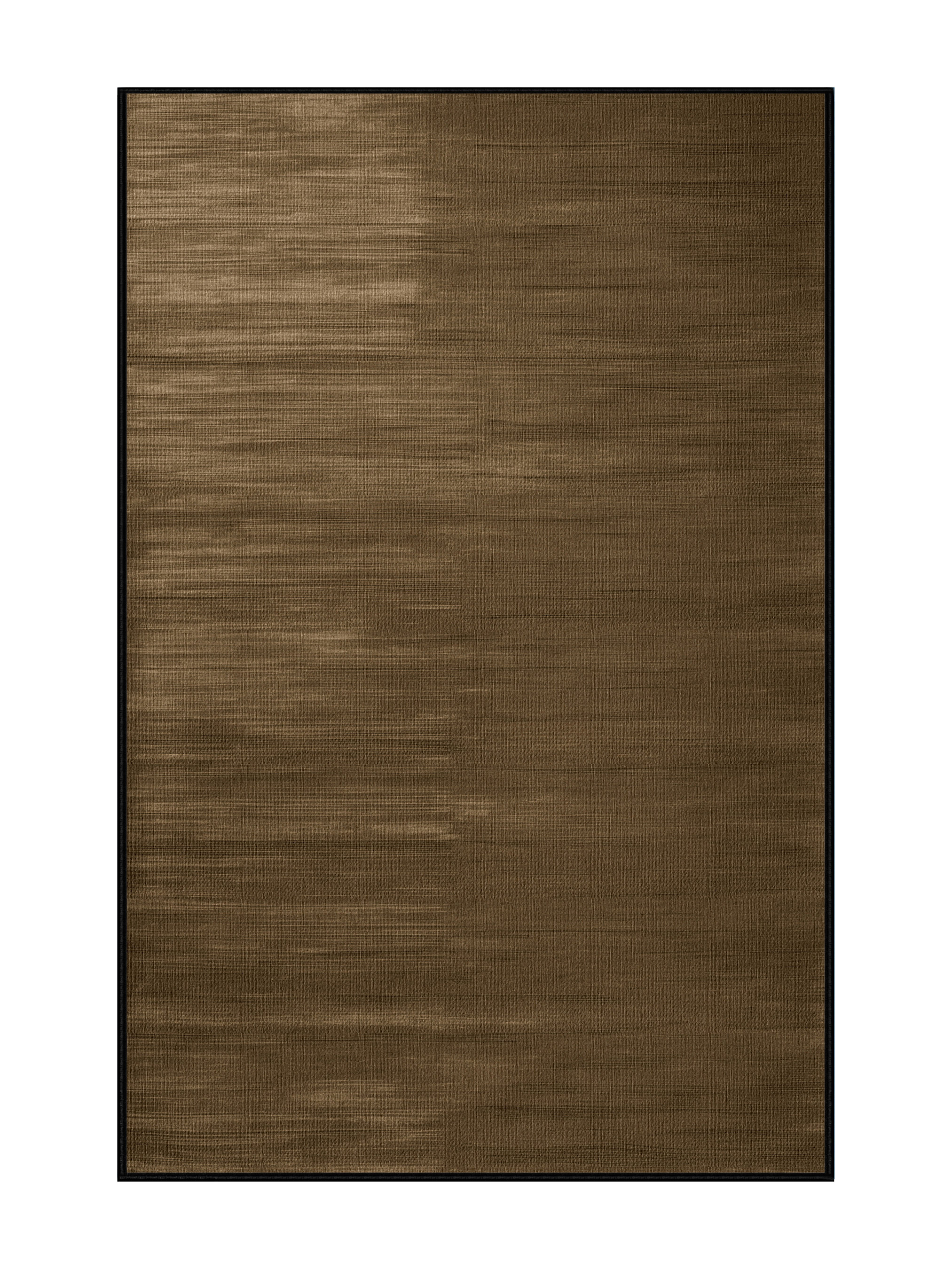 Hokku Designs Machine Washable Solid Brown Area Rug | Wayfair