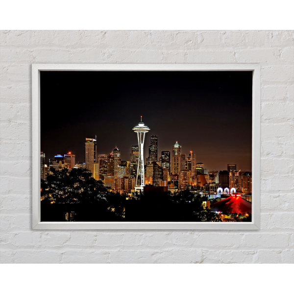 Bright Star Spectacular Seattle - Single Picture Frame Print on Canvas ...