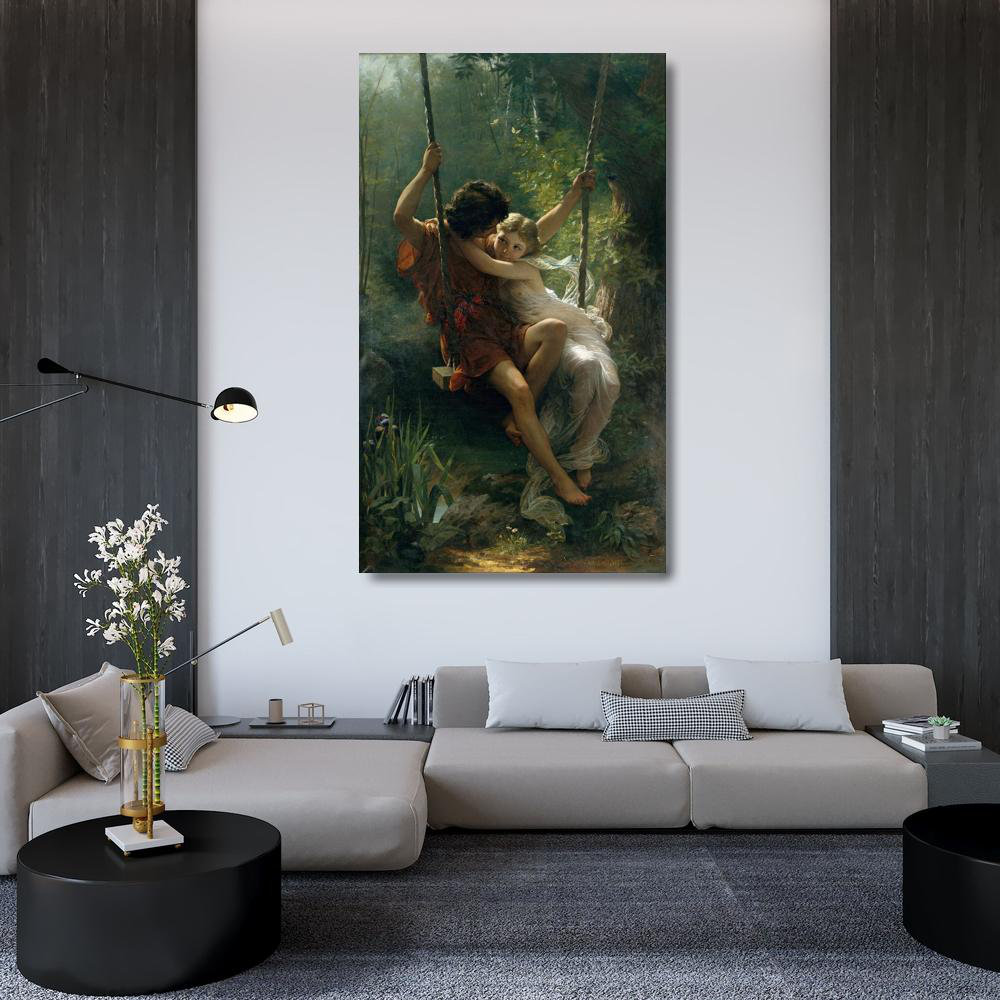 Astoria Grand "Springtime" by Pierre-Auguste Cot - Gallery Wrap Canvas ...