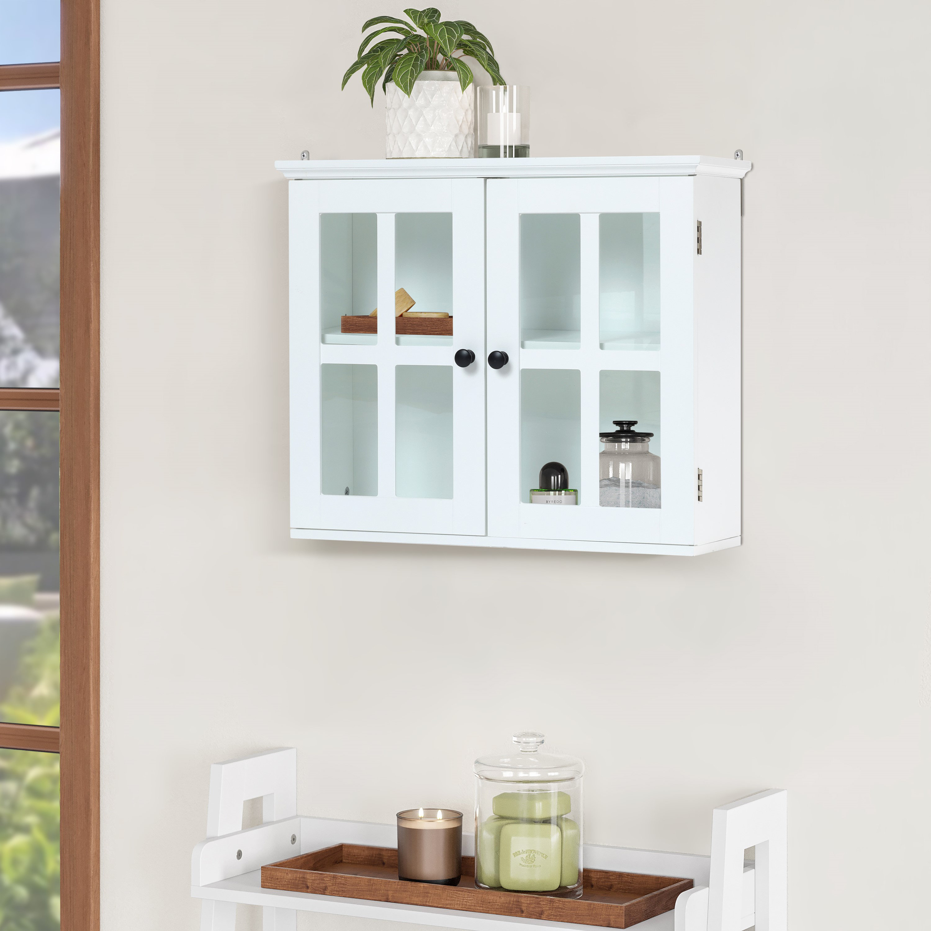 Red Barrel Studio® Maysea Wall Bathroom Cabinet | Wayfair