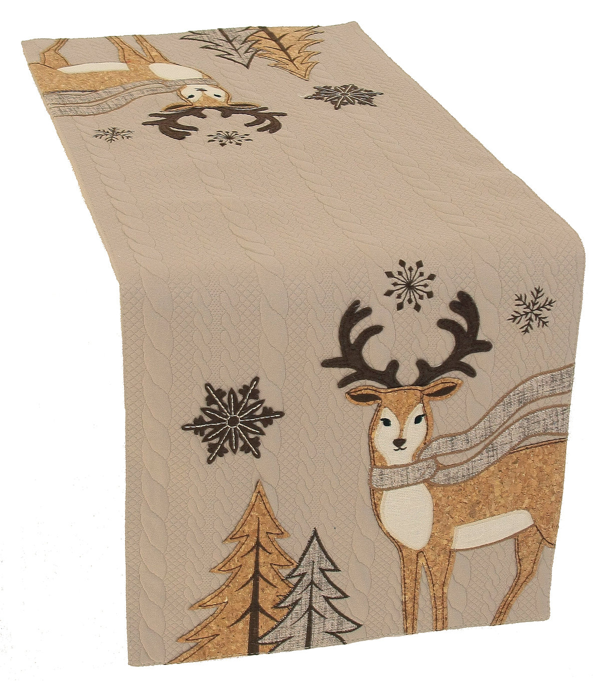 Manor Luxe Cozy Reindeer Table Runner & Reviews | Wayfair