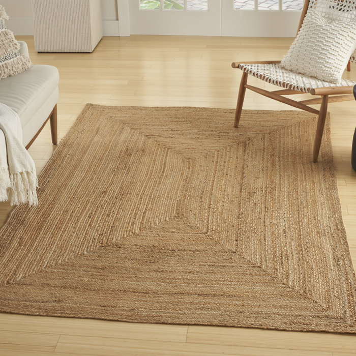Bay Isle Home Denby Handmade Hand Loomed Jute/Sisal Tan Rug & Reviews ...