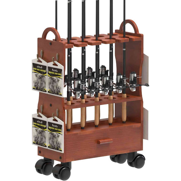 WFX Utility™ 360 Degree Rotating Fishing Rod Holder Fishing Pole ...