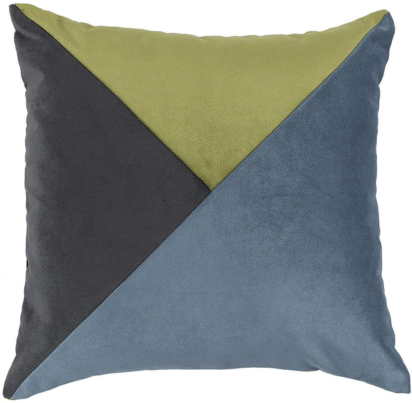 McalisterTextiles Diagonal Square Velvet Pillow Cover | Wayfair