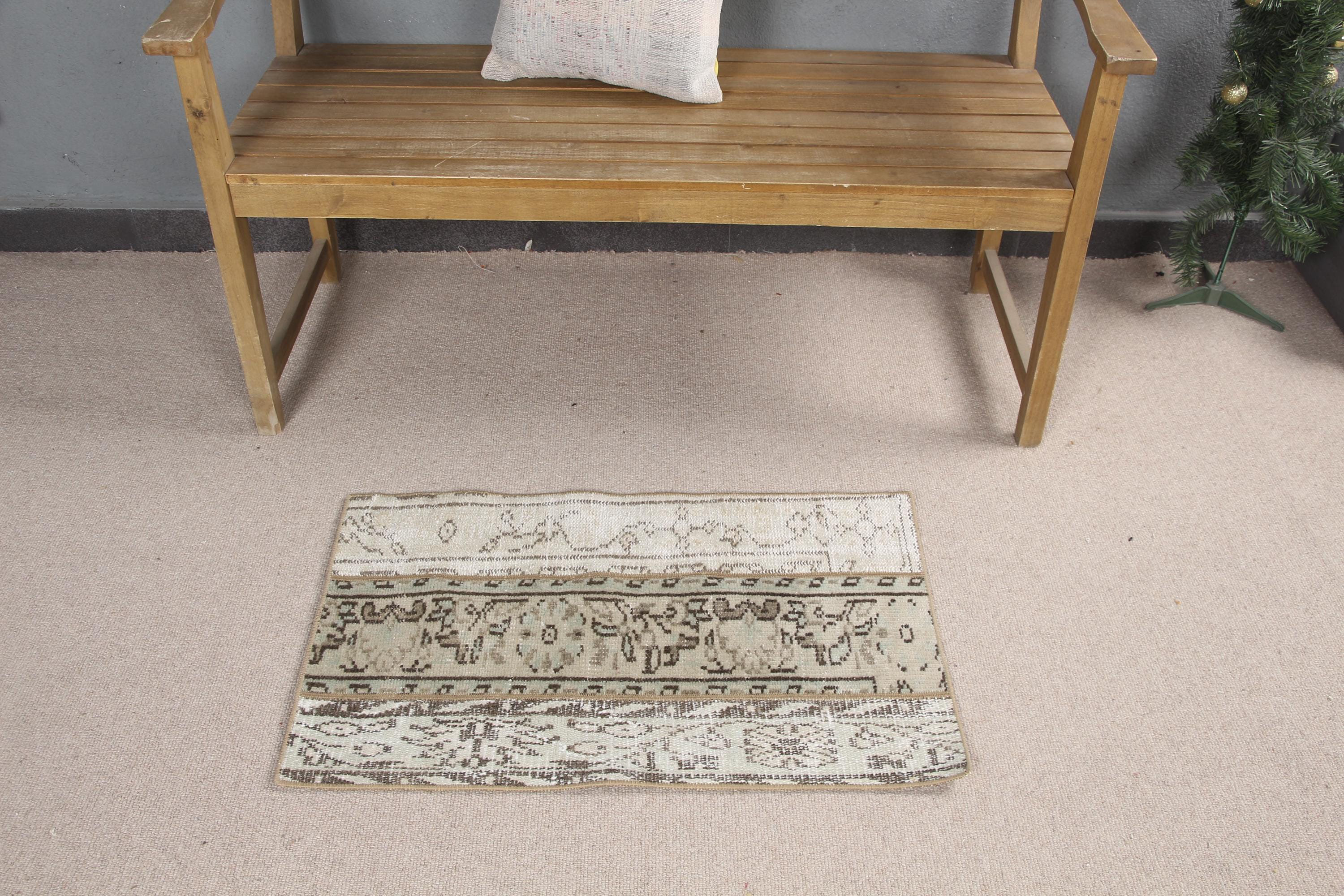 Bungalow Rose Vintage Door Mat In Beige And Brown Intricate Geometric ...