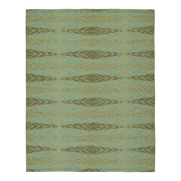 Rug & Kilim Wool Geometric Area Rug | Perigold
