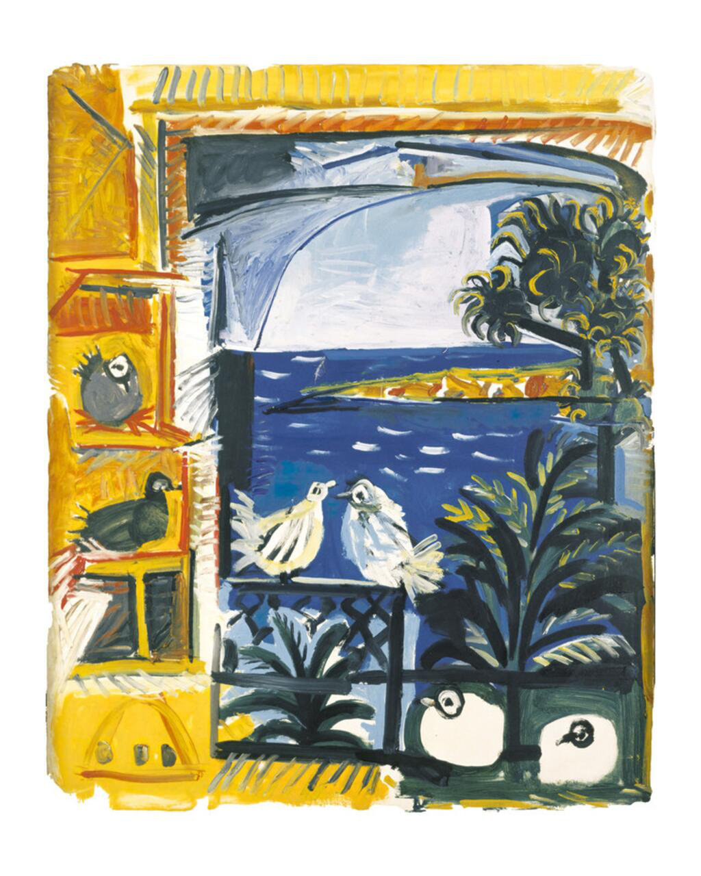 1000Museums The Pigeons by Pablo Picasso - Giclee Print | Wayfair